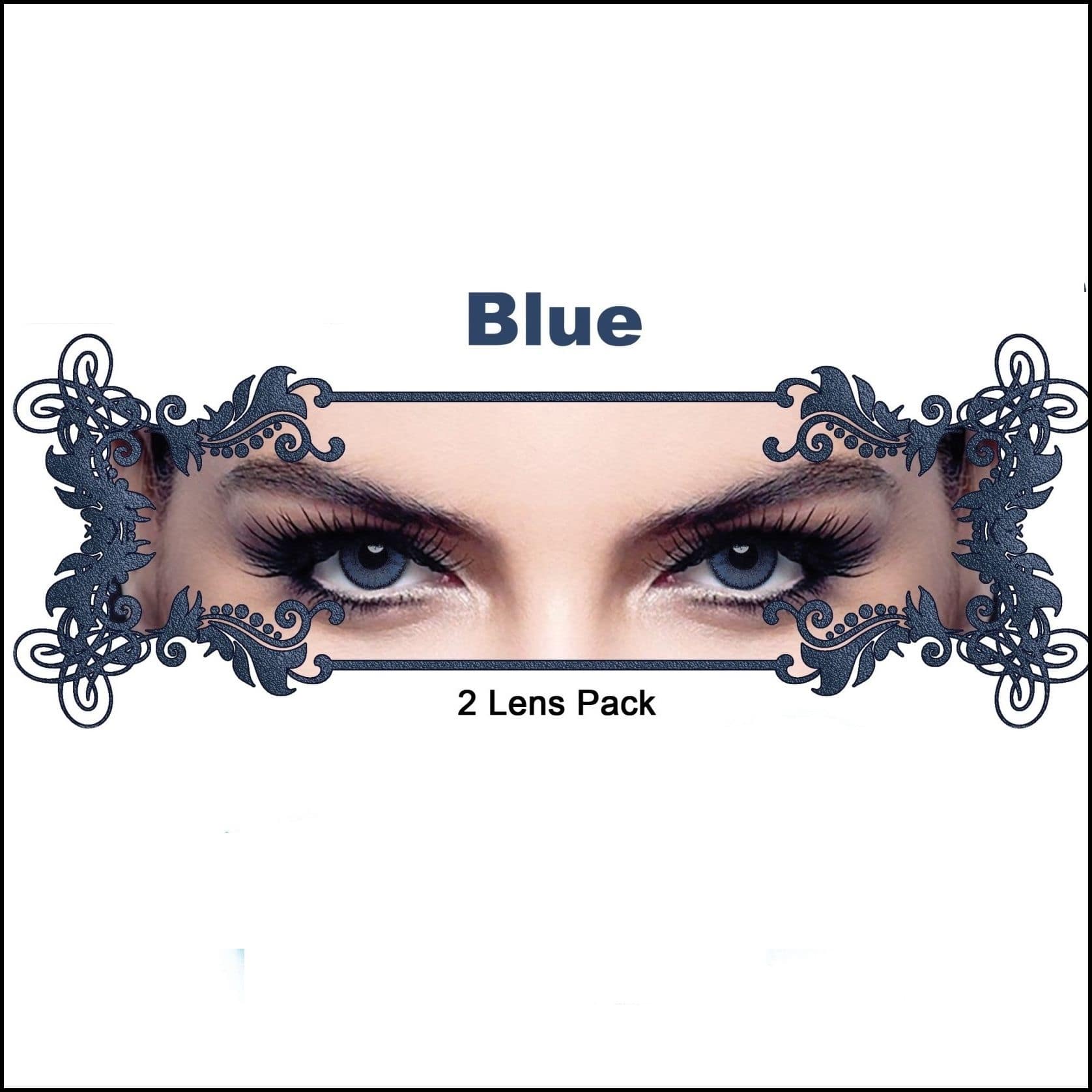 Bausch & Lomb Natural Look Blue Color Lenses