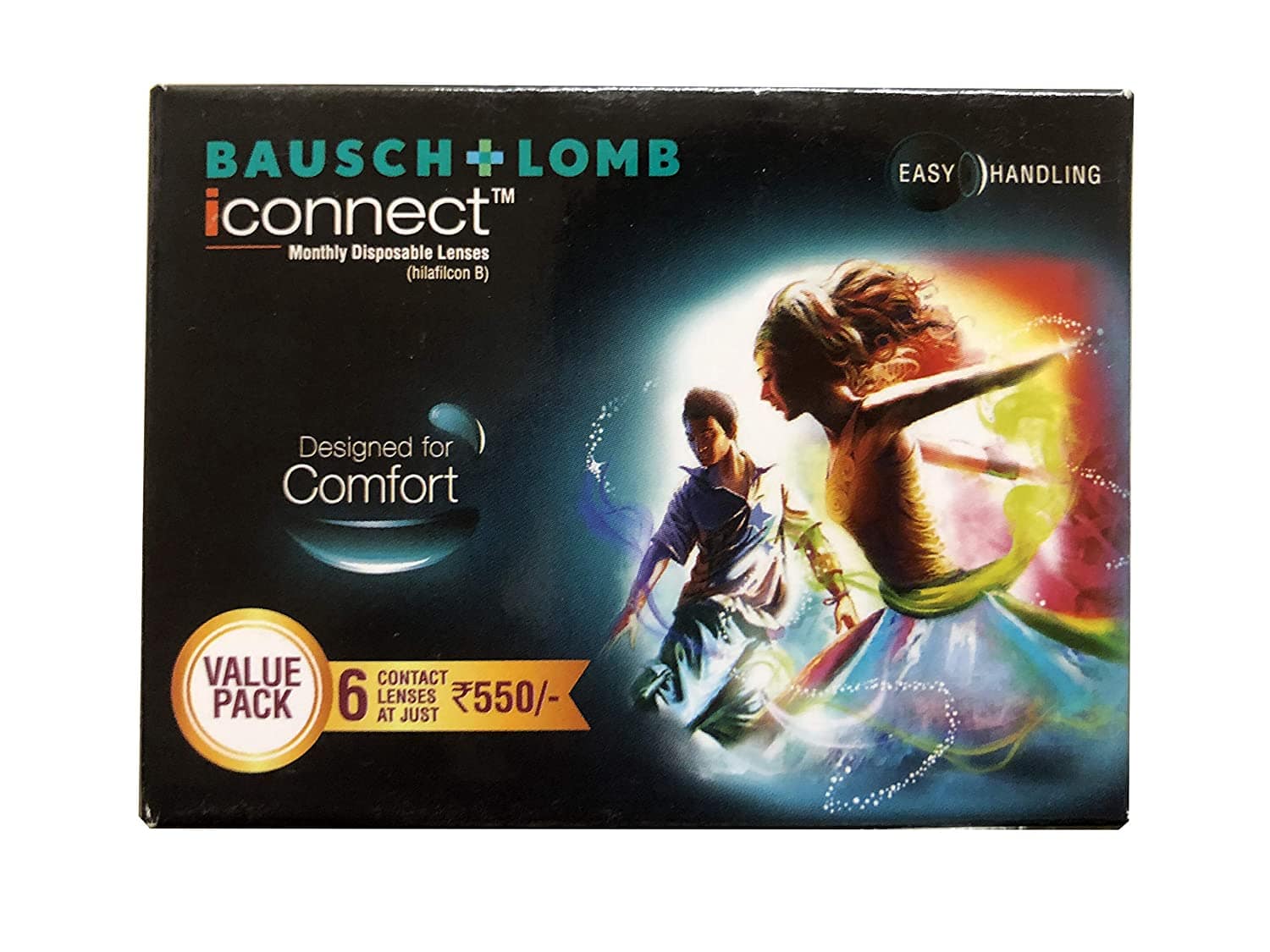 Bausch & Lomb Iconnect Value Pack Monthly Disposable Contact Lens